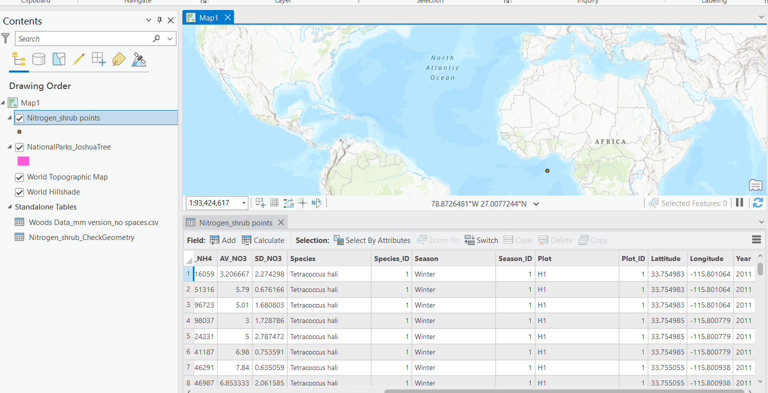 Solved Xy Data Points Coming Up In The Wrong Place Esri Community